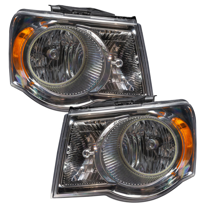 Oracle Lighting 7201-334 SMD Pre-Assembled Headlights, Chrome Bezel ...