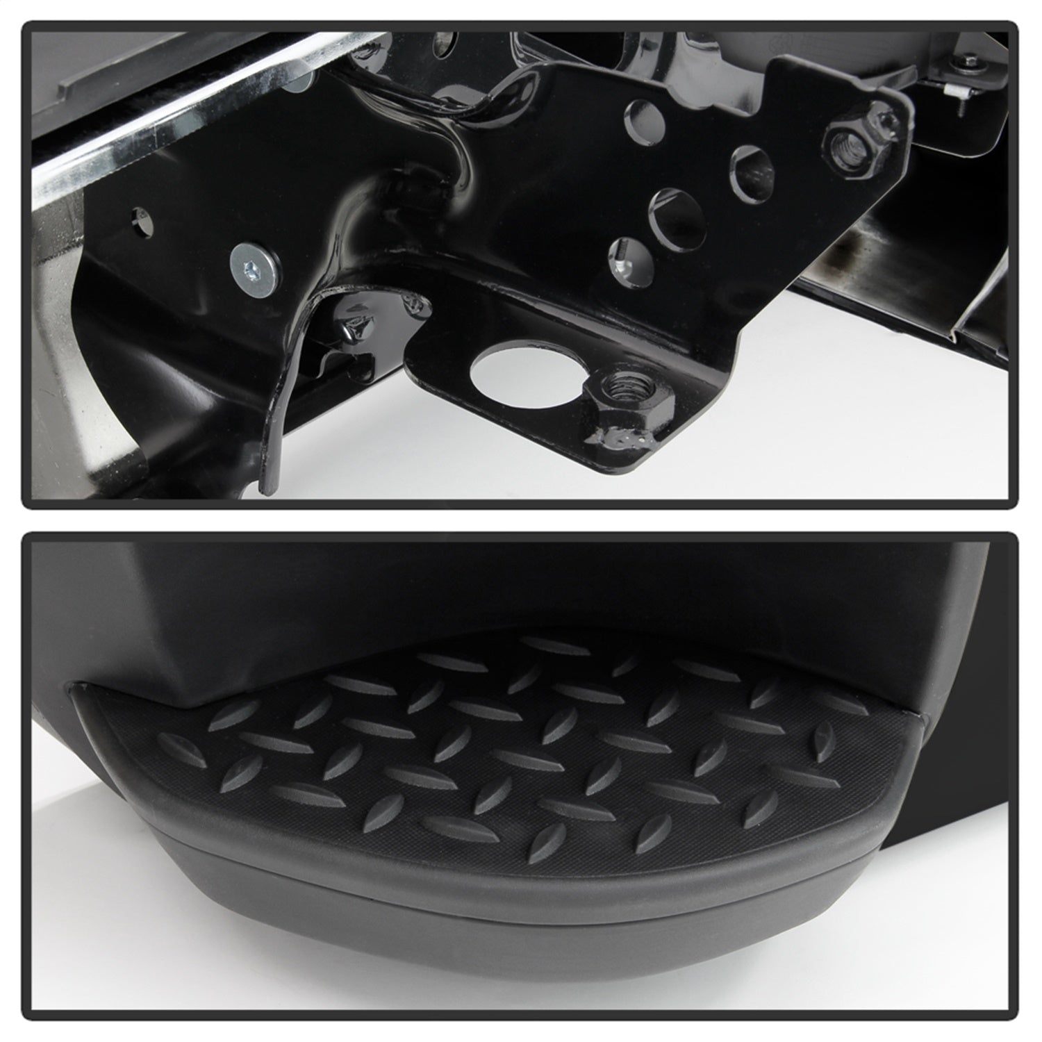 Spyder Auto 9048883 Rear Steel Bumper; Black; OEM PN[23112252-PFM ...