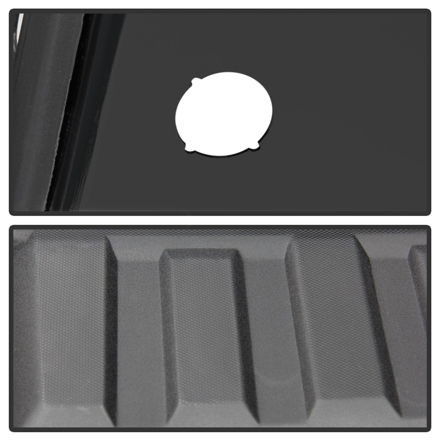 Spyder Auto 9048883 Rear Steel Bumper; Black; OEM PN[23112252-PFM ...