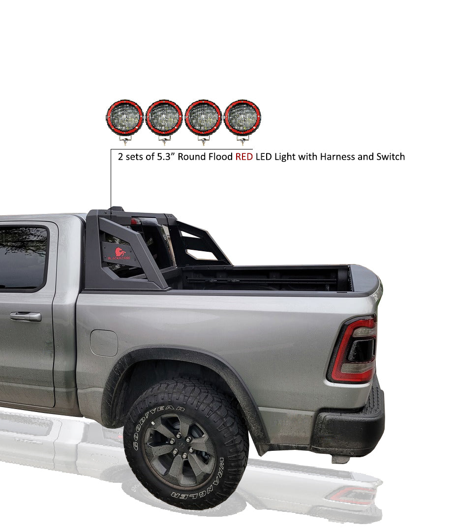 Black Horse Off Road ARB-NIFRB-PLFR Armour Roll Bar Kit | Truck Part ...