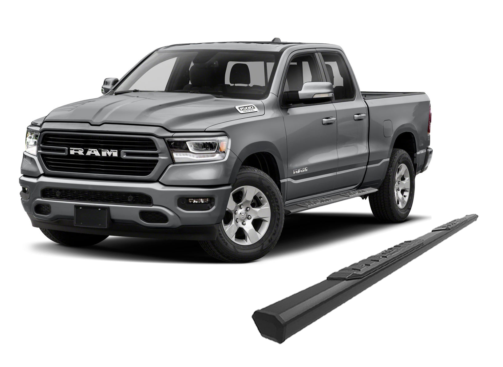 Black Horse Off Road E0776 Black Aluminum Excl. 19-23 Ram 1500 Classic ...