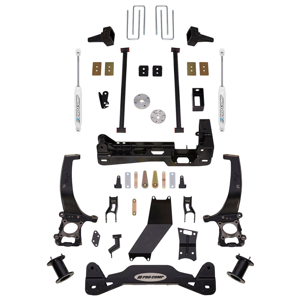 Pro Comp Suspension K4143B 6 Inch Lift Kit with ES9000 Shocks 09-13 ...