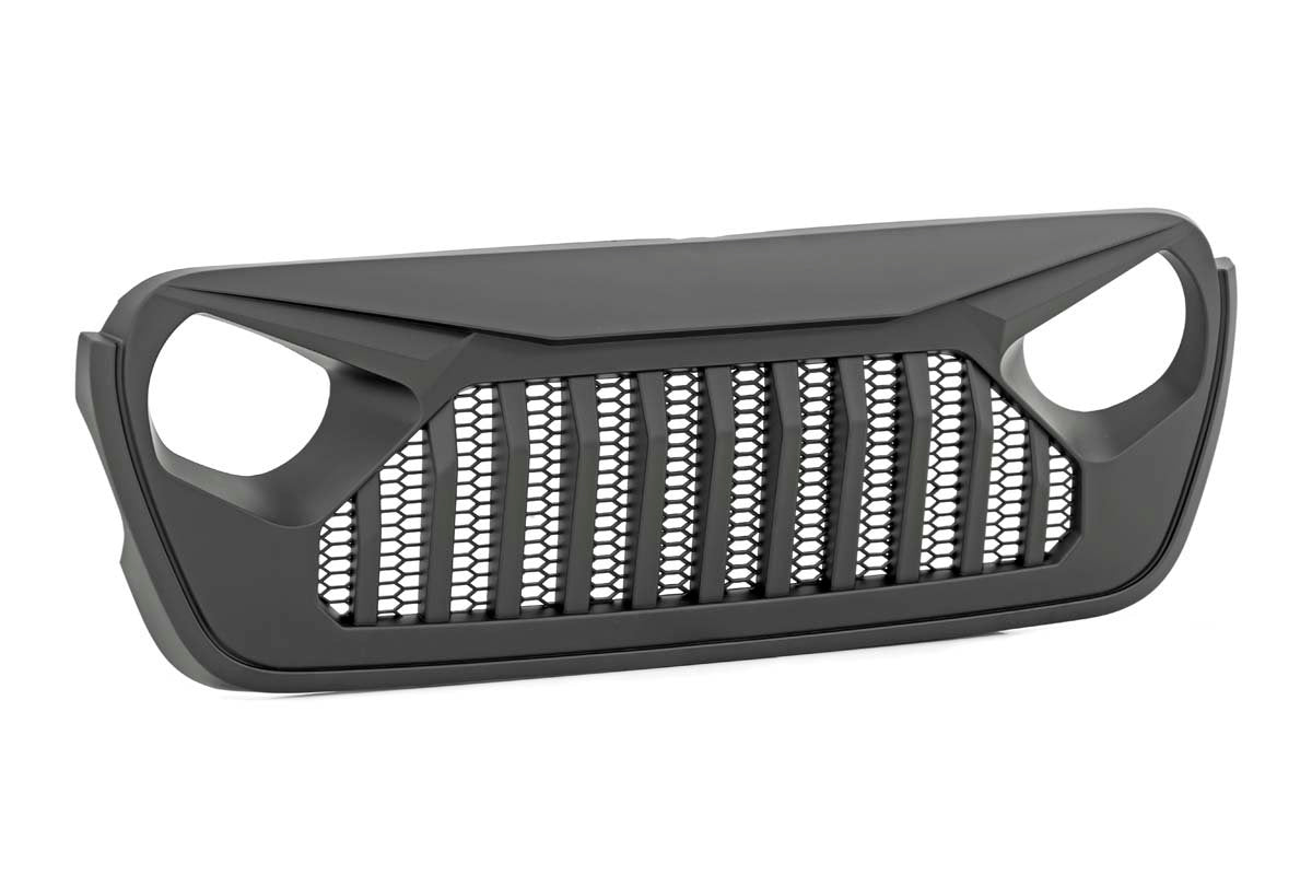 Rough Country 10496 Jeep JL/Gladiator Angry Eyes Replacement Grille ...